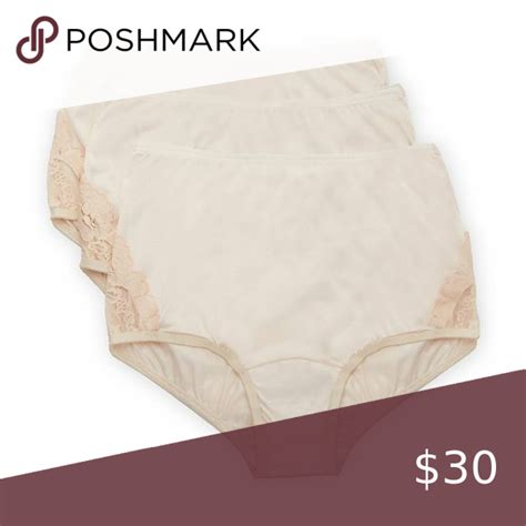 Best 4 Vanity Fair Perfectly Yours Lace Nouveau Brief Panty 3 Pack