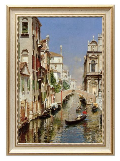 Картина на натуральном холсте Венеция 39 54 см купить по низкой цене в интернет магазине
