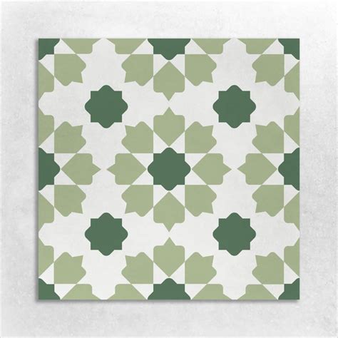 Handmade Encaustic Cement Tile Pattern Design Kasbah 01 Tile Design Pattern Cement Tile