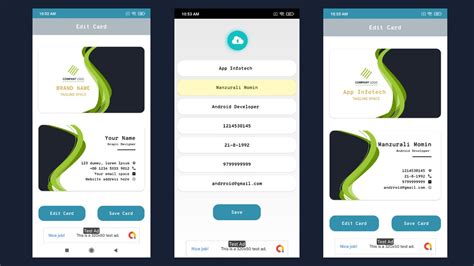 Visiting Card Maker Android Source Code Codester