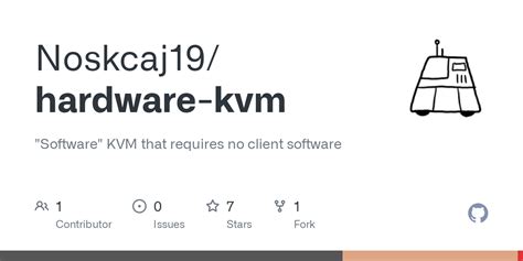 GitHub Noskcaj19 Hardware Kvm Software KVM That Requires No Client Software