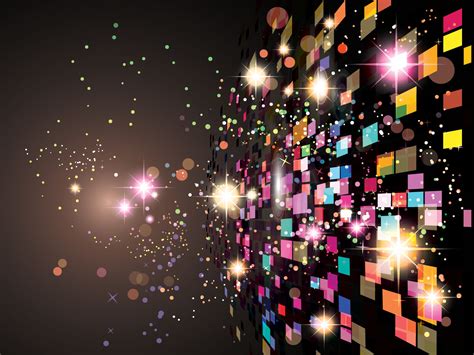 World Lights Abstract Powerpoint Templates Abstract Black Objects Backgrounds