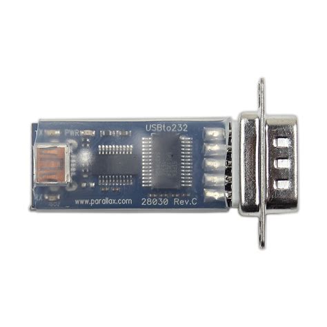 Parallax USB To Serial RS 232 Adapter Parallax