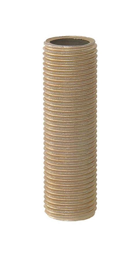 Bandp Lamp® 18 Ip Threaded Steel Lamp Pipe Nipple 38 Inch Long