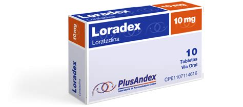 Loradex 10 Mg Tabletas Plus Andex