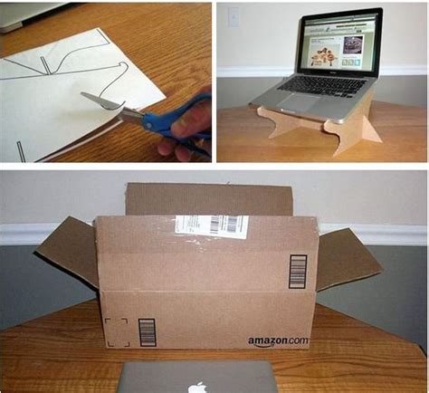 Soporte Para Laptop De Cartón ¡diy Reciclado Revista Kena México