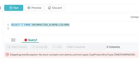 Can We List All Tables And Views Having A Specific Column Names Dremio