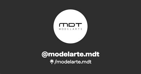 Modelarte Mdt Instagram Facebook TikTok Linktree