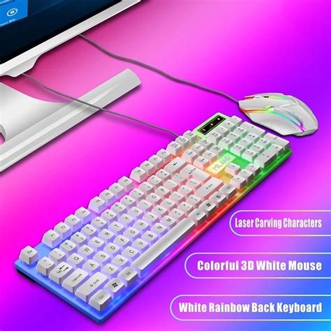 Jual Keyboard Gaming And Mouse Set Mechanical Rgb Led Combo Kable Keyboard Mouse Set Gaming