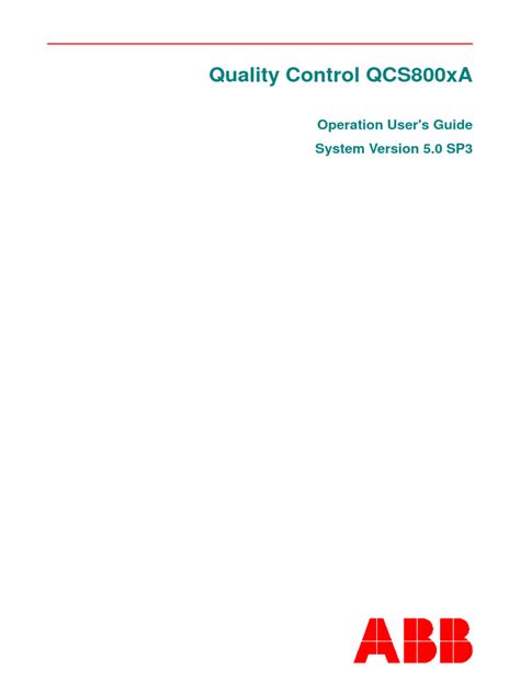Qcs800xa Operation User Guide Download Free Pdf Computer Network Window Computing
