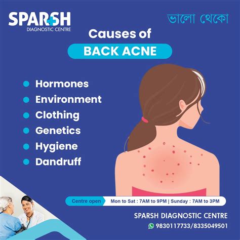 Back Acne Causes Treatments And Prevention Tips Sparsh Diagnostic
