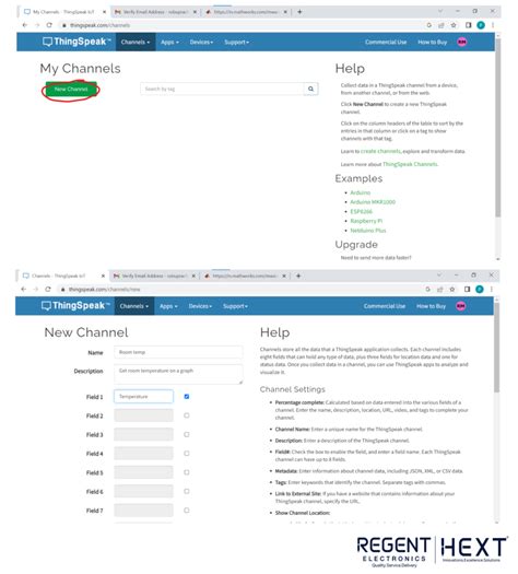 Esp32 Temperature Sensor Tutorial Streaming Real Time Data To Thing Speak Regent Electronics