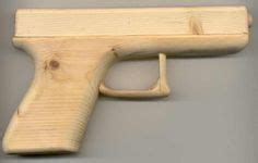 How To Make Easy Glock 17 Rubber Band Gun Tutorial Wood Free