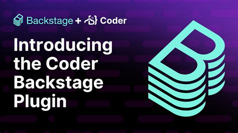 introducing the coder backstage plugin coder