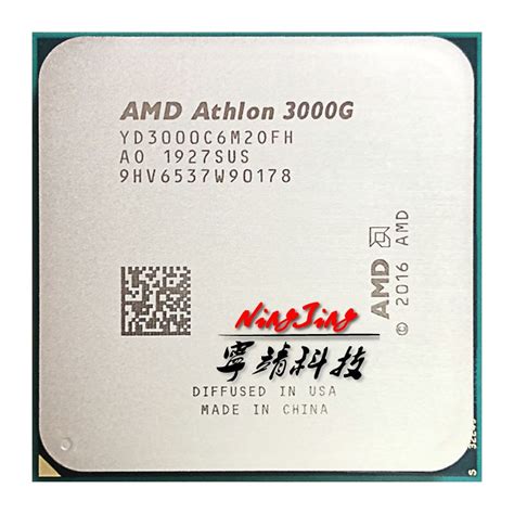 Amd Athlon G X G Ghz Dual Core Quad Thread Cpu Processor Yd C M Ofh Am
