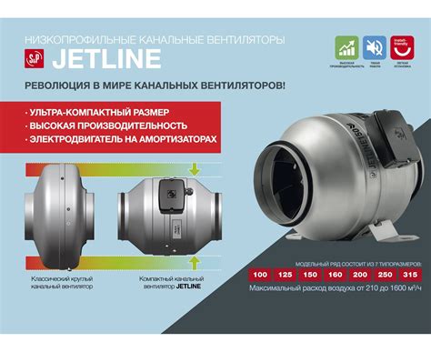 Канальный вентилятор JETLINE-150 Soler&Palau – цена в Москве, купить ...