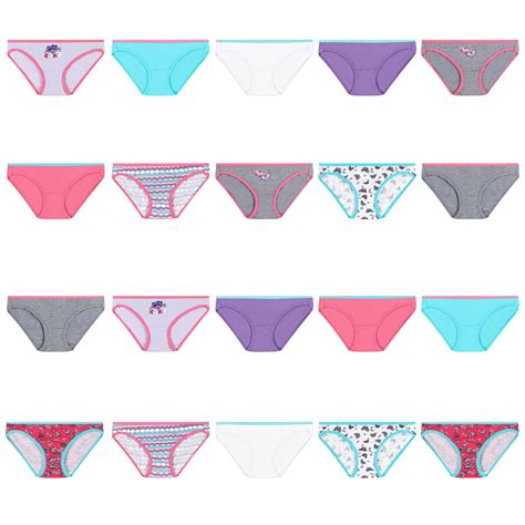 Hanes Girls Hanes Girls 100 Cotton Tagless Panties