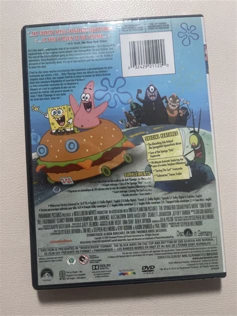 The Spongebob Squarepants Movie Dvd 2004 Brand New Sealed 999