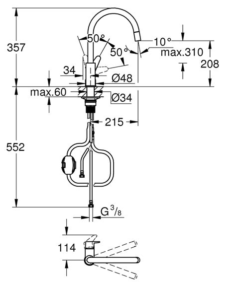Start Curve Einhand Spültischbatterie GROHE Grohe AG Company Page