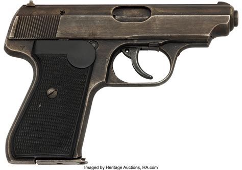Bid Now Military Issue Jp Sauer Semi Automatic Pistol Serial No 495150 765mm Cal