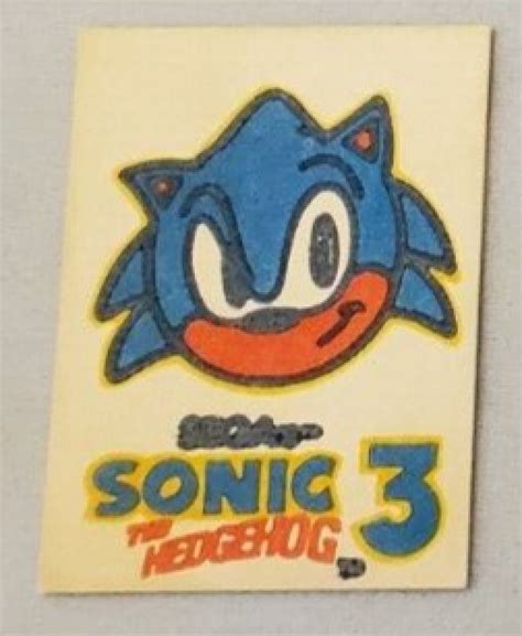 The Cracker Jack Sonic Tattoos Released In 1994 Sonic The Hedgeblog