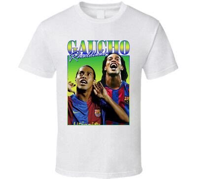 Ronaldinho Gaucho 90s Style T Shirt Ebay