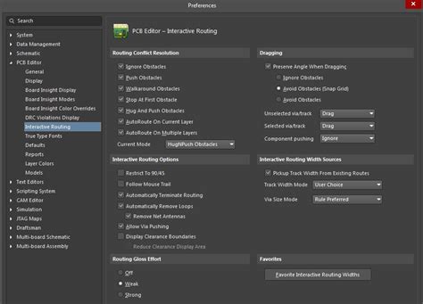 Auto Interactive Routing To Overcome Obstacles And Other Polygons Pcb