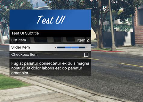 Nativeui Gta 5