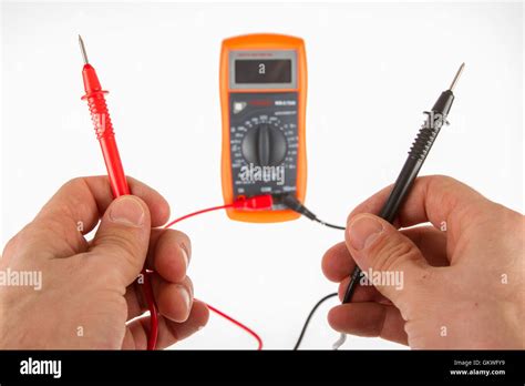 Digital Multimeter Isolated Stock Photo Alamy