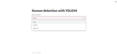 GitHub SSahas Real Time Human Detection Real Time Human Detection With Yolov Tiny Python