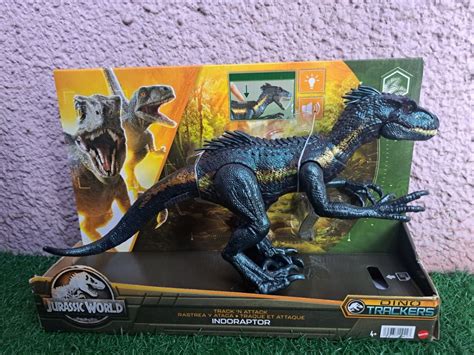 Jurassic World Dino Trackers Track N Attack Indoraptor Dinosaur