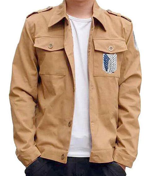 Attack On Titan Scout Regiment Jacket Usaleatherfirm