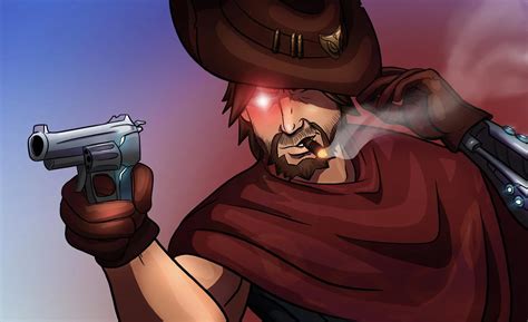 Mccree Fan Art Scrolller