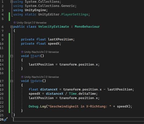Velocity Estimate Without Rigidbody Runity3d