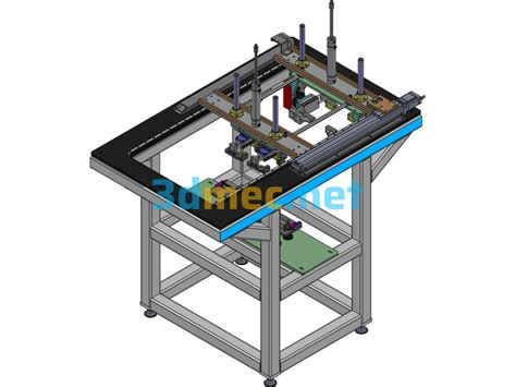180° Flip And Parallel Transfer Structure 3d Model Solidworks 2