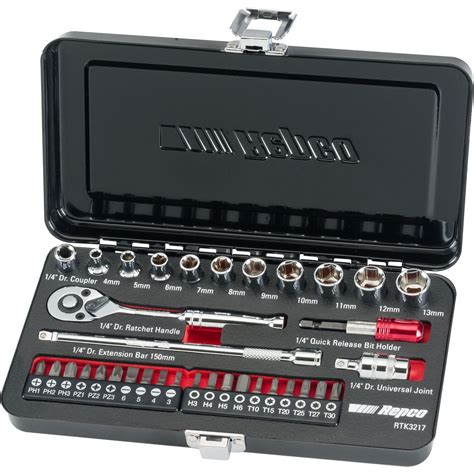 Repco 35 Piece Metric 14 Inch Socket Set Rtk3217 Repco Repco Repco 35 Piece Metric 14 Inch Socket Set Rtk3217 Repco Repco