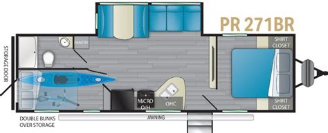 Prowler 271br Travel Trailer Floor Plan