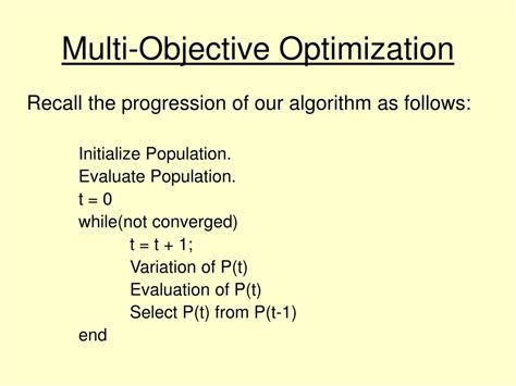 PPT MAE Heuristic Optimization PowerPoint Presentation Free Download ID