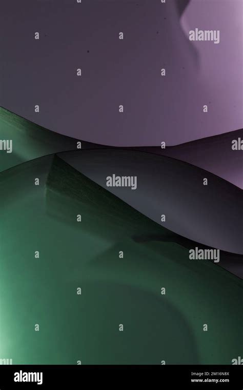 Circular Paper Art With Straight Edges And Curved Edges Stock Photo Alamy