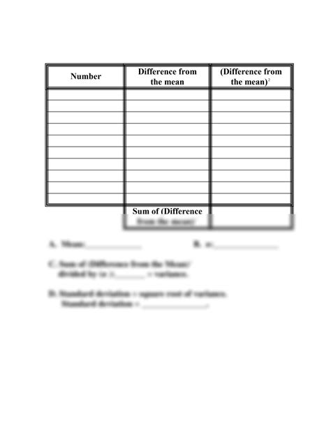 SOLUTION Calculating Standard Deviation Studypool