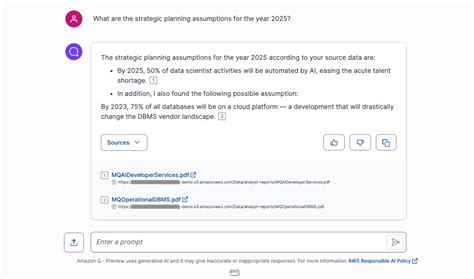 Discover Insights From Amazon S With Amazon Q S Connector Artificial Intelligence And
