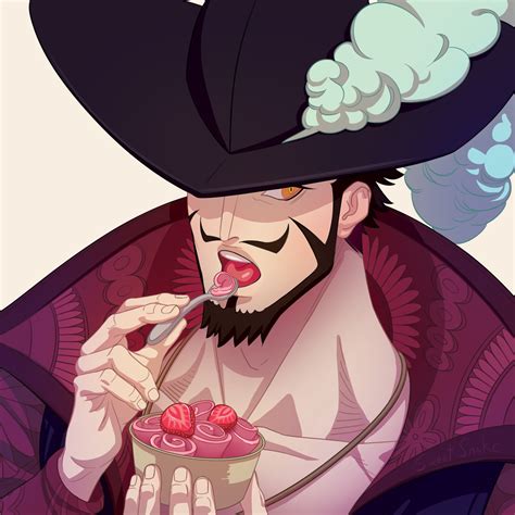 Dracule Mihawk One Piece Drawn By Msvekla Danbooru