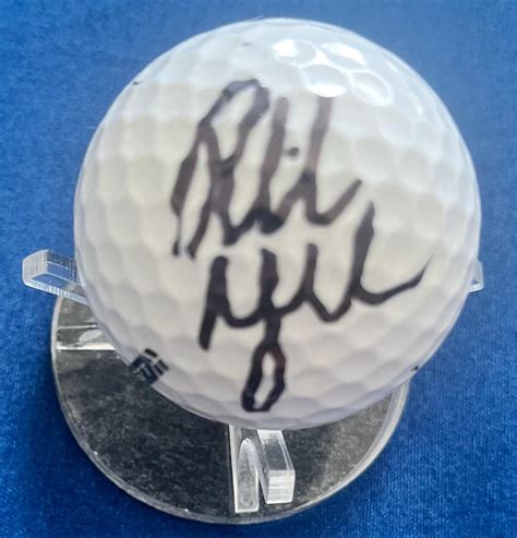 Phil Mickelson Autographed Golf Ball With Coa Etsy