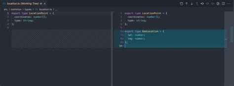 Any Shortcut To Switch Between Git File Diff View Working Tree And