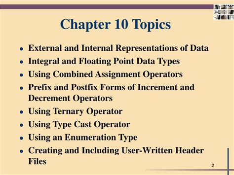 Ppt Chapter 10 Simple Data Types Built In And User Defined Dale