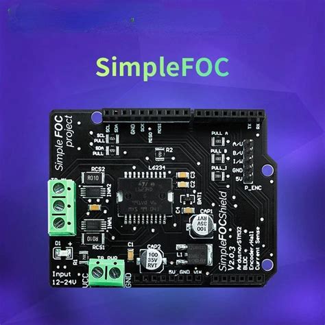 Simplefoc Shield V203 Foc Bldc Servo Motor Controller