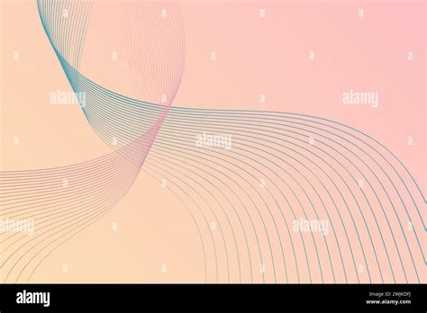 An Artistic Depiction Of A Vibrant Pink And Blue Abstract Background With Intersecting Lines