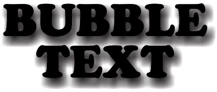 KB Corel Creating Bubble Text In CorelDRAW