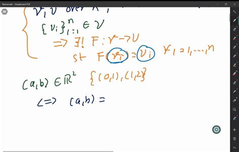 solved find f a b where the linear map f 𝐑 2 →𝐑 2 is defined by f 1