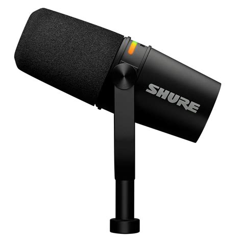 Shure MV7+ USB/XLR Dynamic Podcast Microphone - Black - SHR-MV7+-BK | Mwave